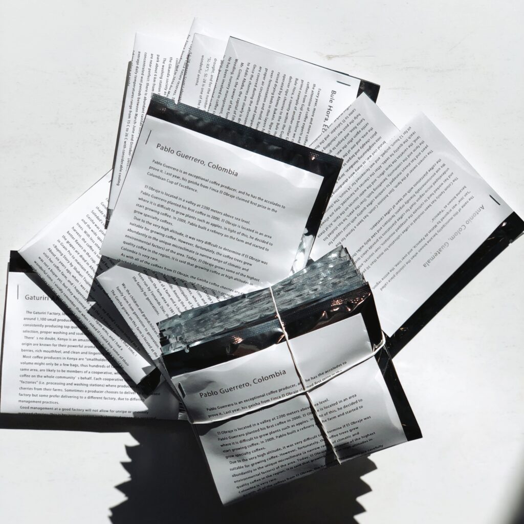 Drip Bag 十種十個 | ETHICUS